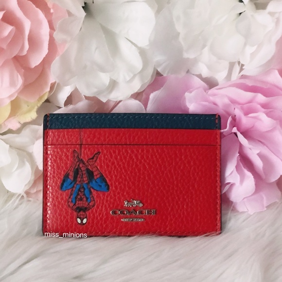 Coach | Bags | Coach X Marvel Spider Man Cardholder | Poshmark